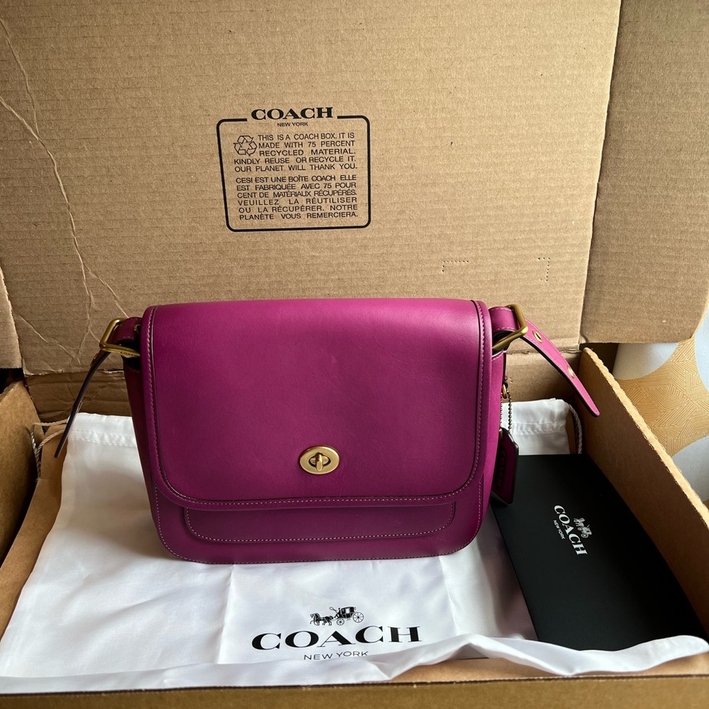 Coach Restored Rambler Crossbody Bag - Gem